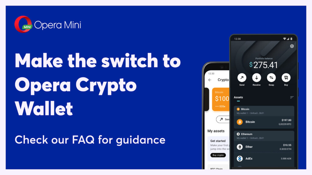 Make the switch to the Opera Crypto Wallet - Opera AfricaOpera Africa