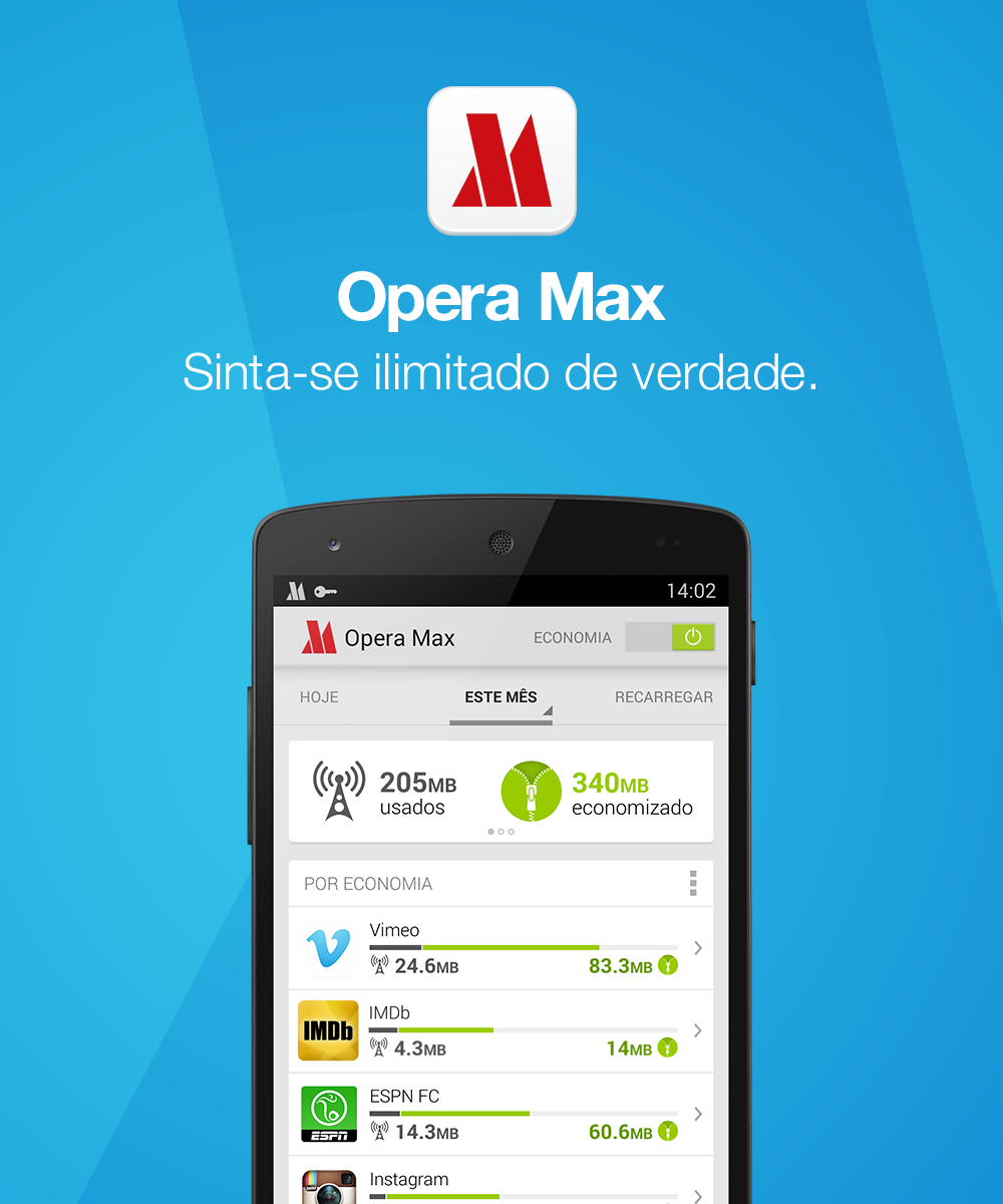 5 apps para usar com o Opera Max - Opera BrasilOpera Brasil