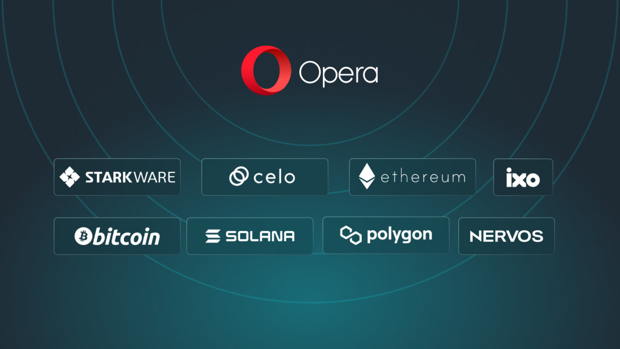 Opera Takes a Giant Leap Into Web3, Integrates Solana, Polygon, StarkEx ...
