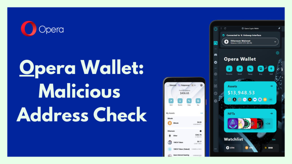 Opera Crypto Browser Unveils Industry-First Web3 Wallet Selector ahead ...