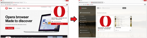 Opera Developer 25 update: A first glance at bookmarks - Blog | Opera ...