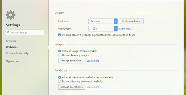 Opera developer 31.0.1876.0 update - Blog | Opera Desktop