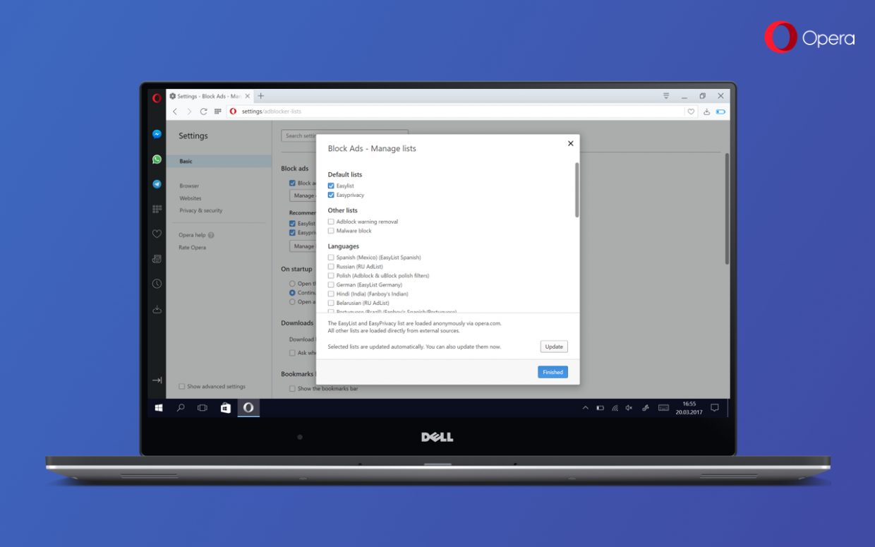 Opera 45 with Reborn goes beta - Blog | Opera Desktop