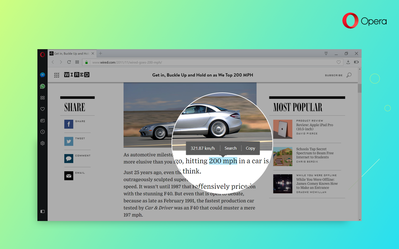 Opera developer 47.0.2628.0 update - Blog | Opera Desktop