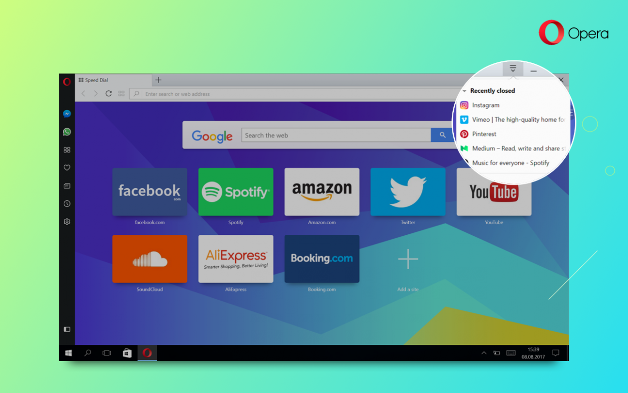 Exportable bookmarks, smoother videos and design improvements in Opera ...