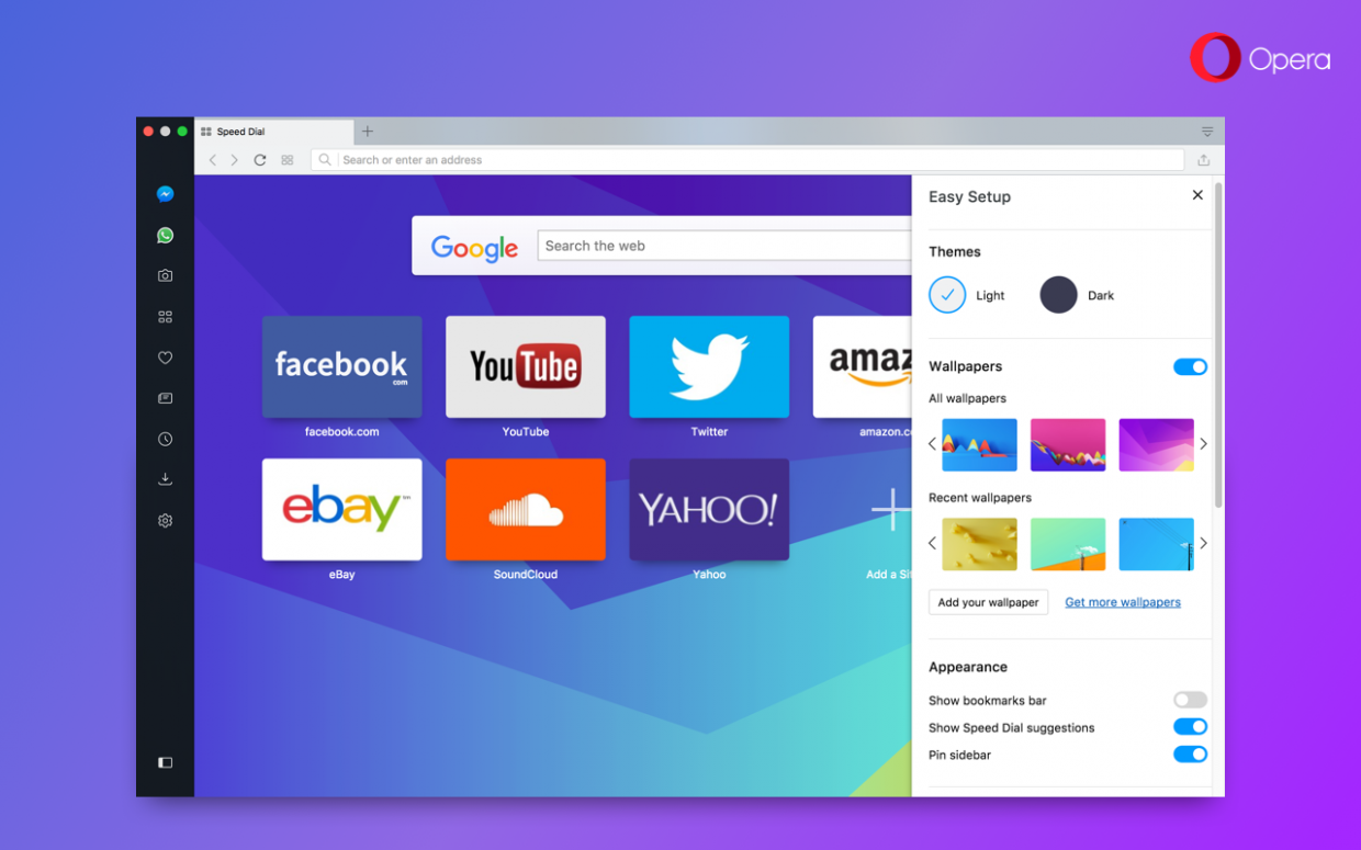 Opera Developer 49 introduces new, easy configuration - Blog | Opera ...