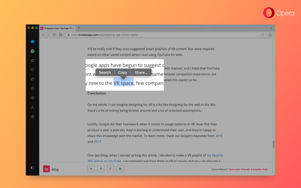 Convert measurements, currencies and time zones in Opera 48 - Blog ...