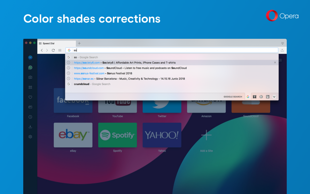 Opera developer 52.0.2850.0 update - Blog | Opera Desktop