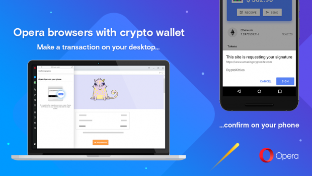 Opera delivers first PC browser with crypto wallet integration - Labs ...