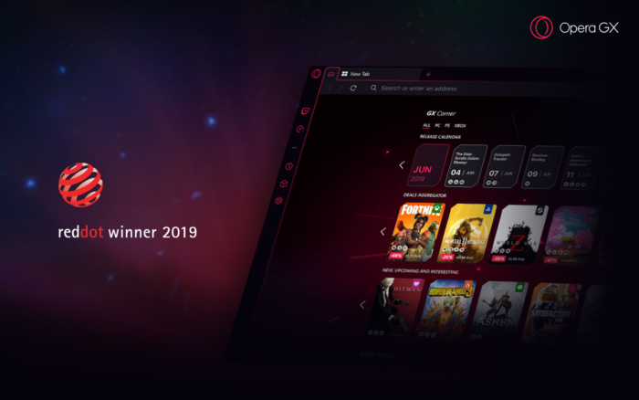 Opera GX wins Red Dot Award in Berlin - find out more about the design ...