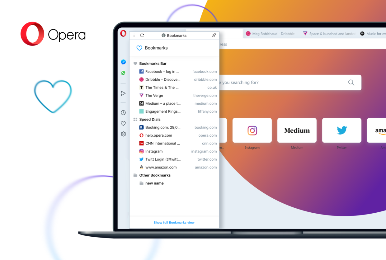 Opera 65 comes with an improved tracker blocker and redesigned address ...