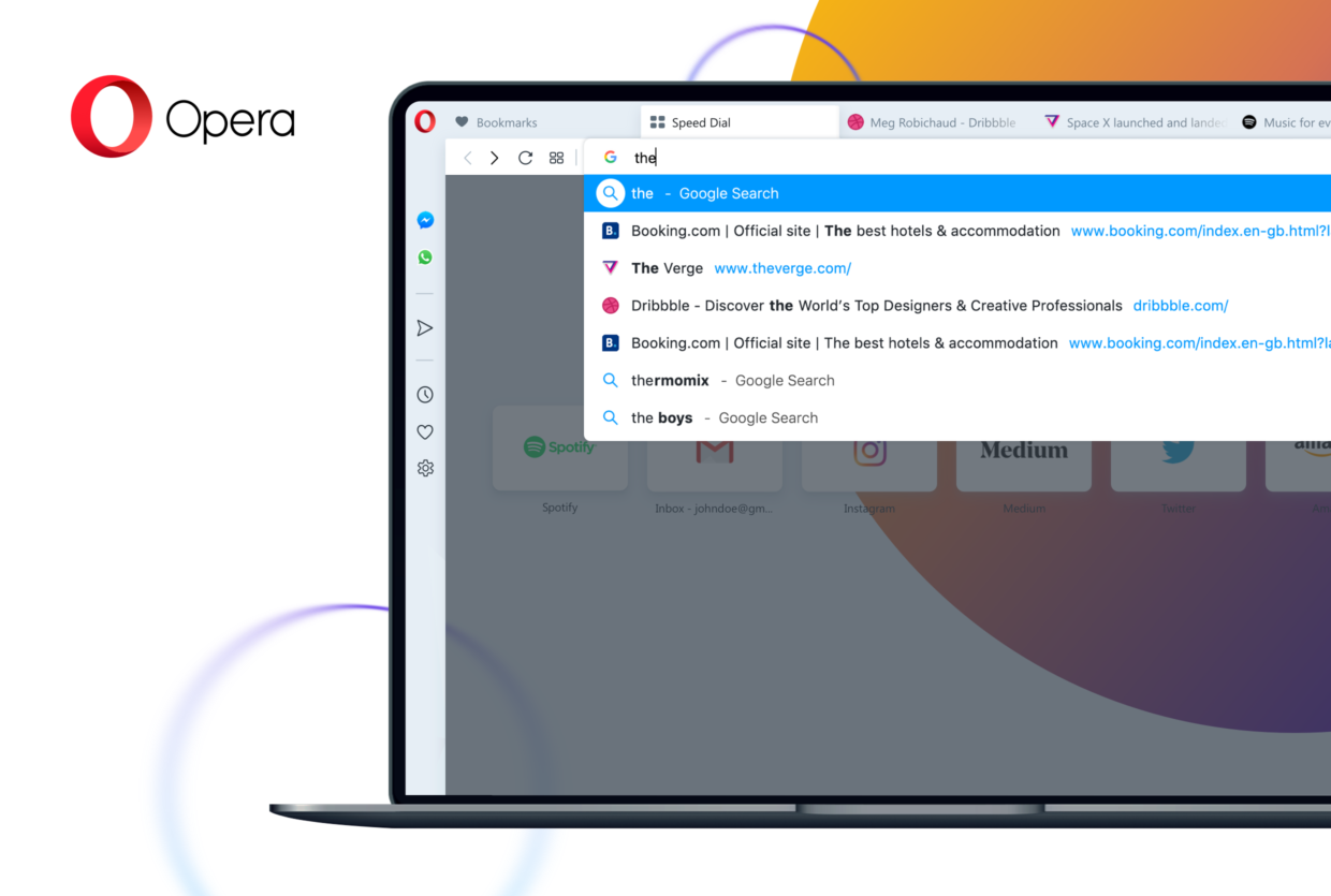 Opera 65 comes with an improved tracker blocker and redesigned address ...