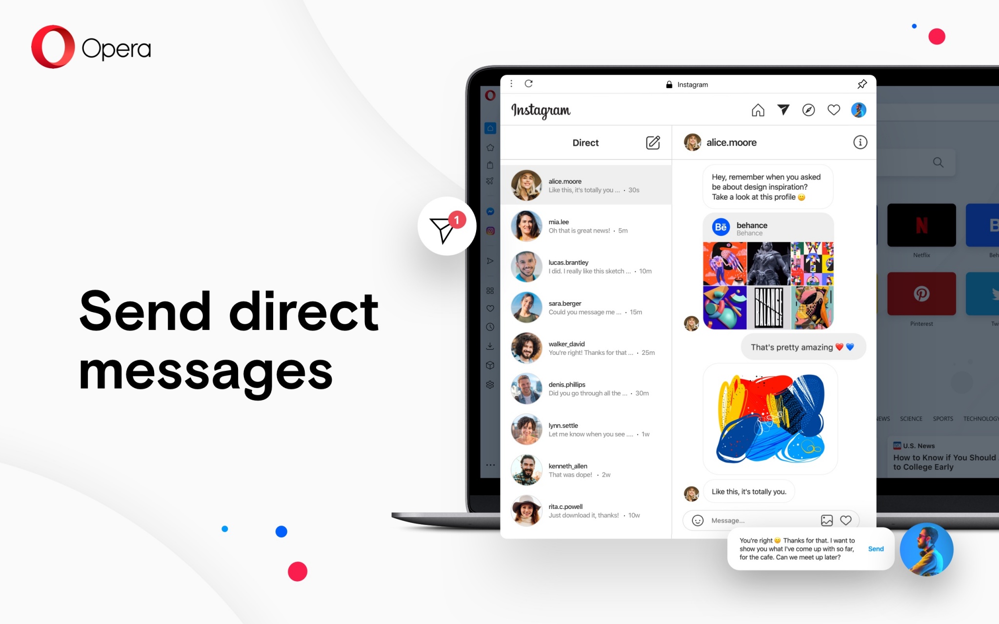 Opera 68 is here with built-in Instagram in the sidebar - Blog | Opera ...