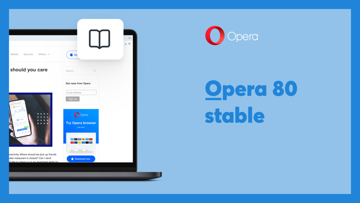 Opera 80 Stable - Blog | Opera Desktop