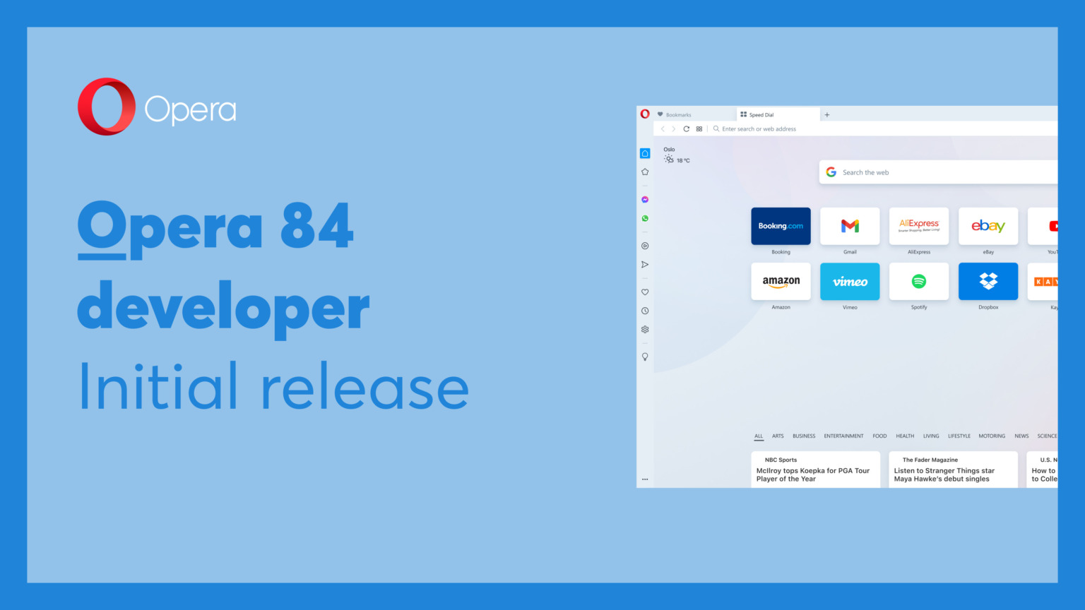 Opera 84 developer - Blog | Opera Desktop