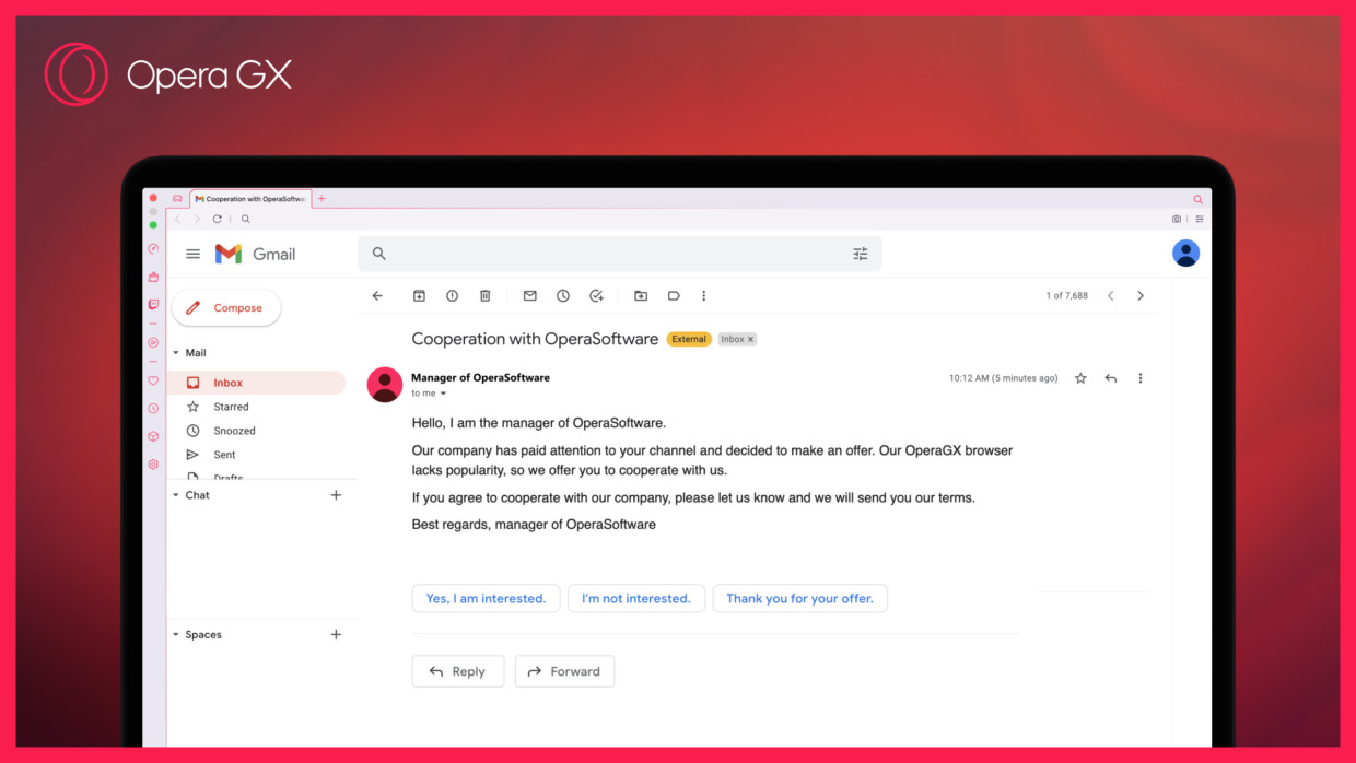 Warning: scammers pretending to work for Opera GX. Fake “Manager of ...
