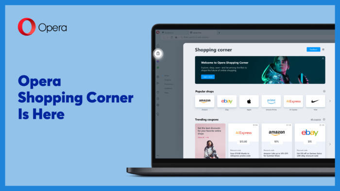 Opera introduces Shopping Corner – your gateway to saving time and ...