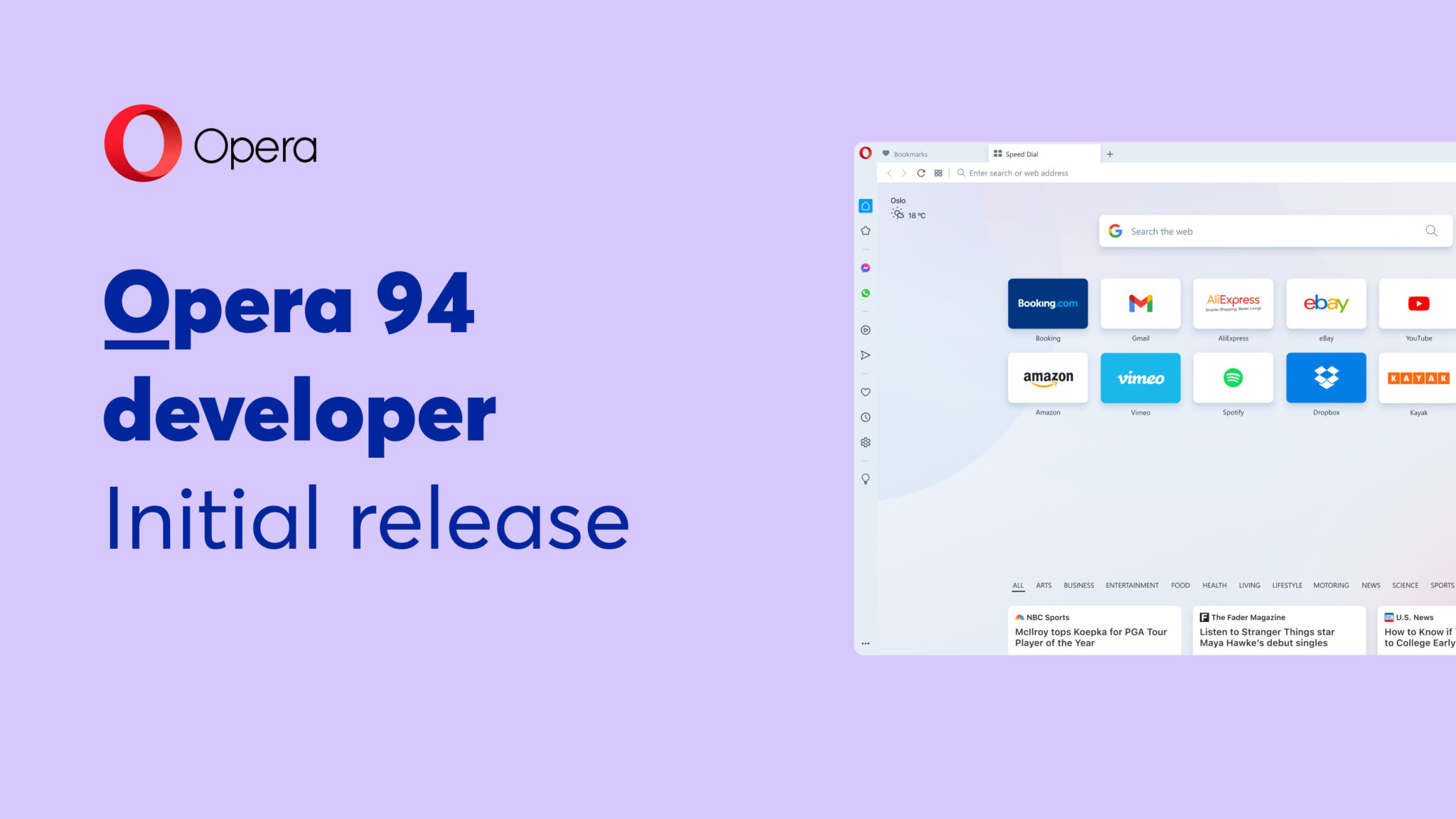 Opera 94 developer - Blog | Opera Desktop