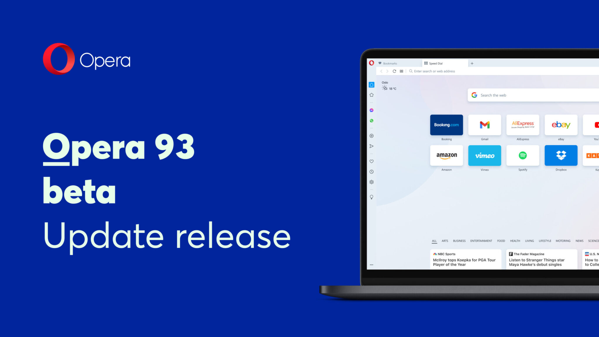 Opera 93.0.4585.7 beta update - Blog | Opera Desktop