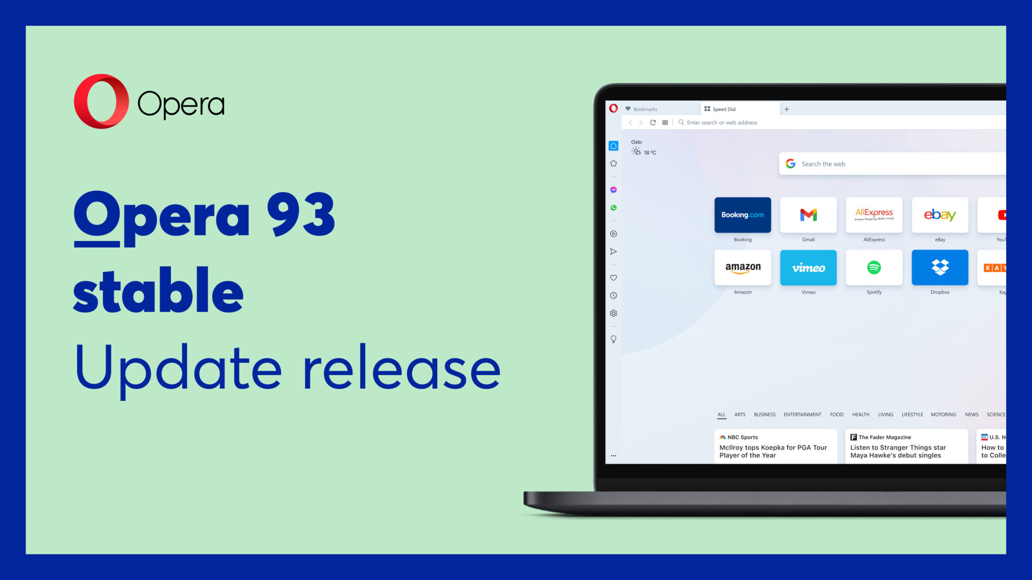 Opera 93.0.4585.21 Stable update - Blog | Opera Desktop