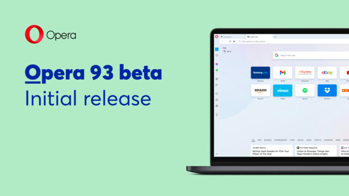Opera 93 beta - Blog | Opera Desktop