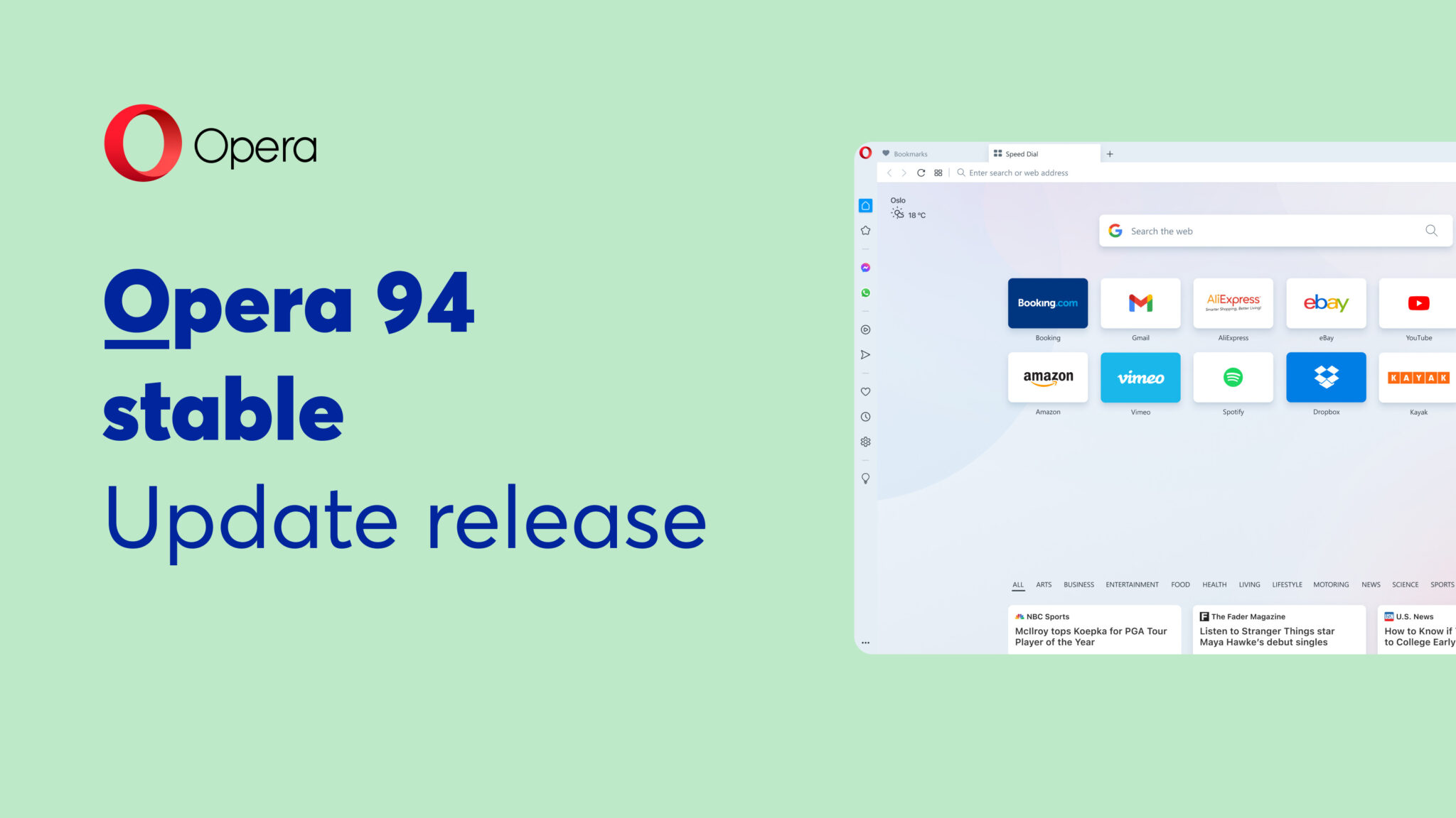 Opera 94.0.4606.54 Stable update - Blog | Opera Desktop