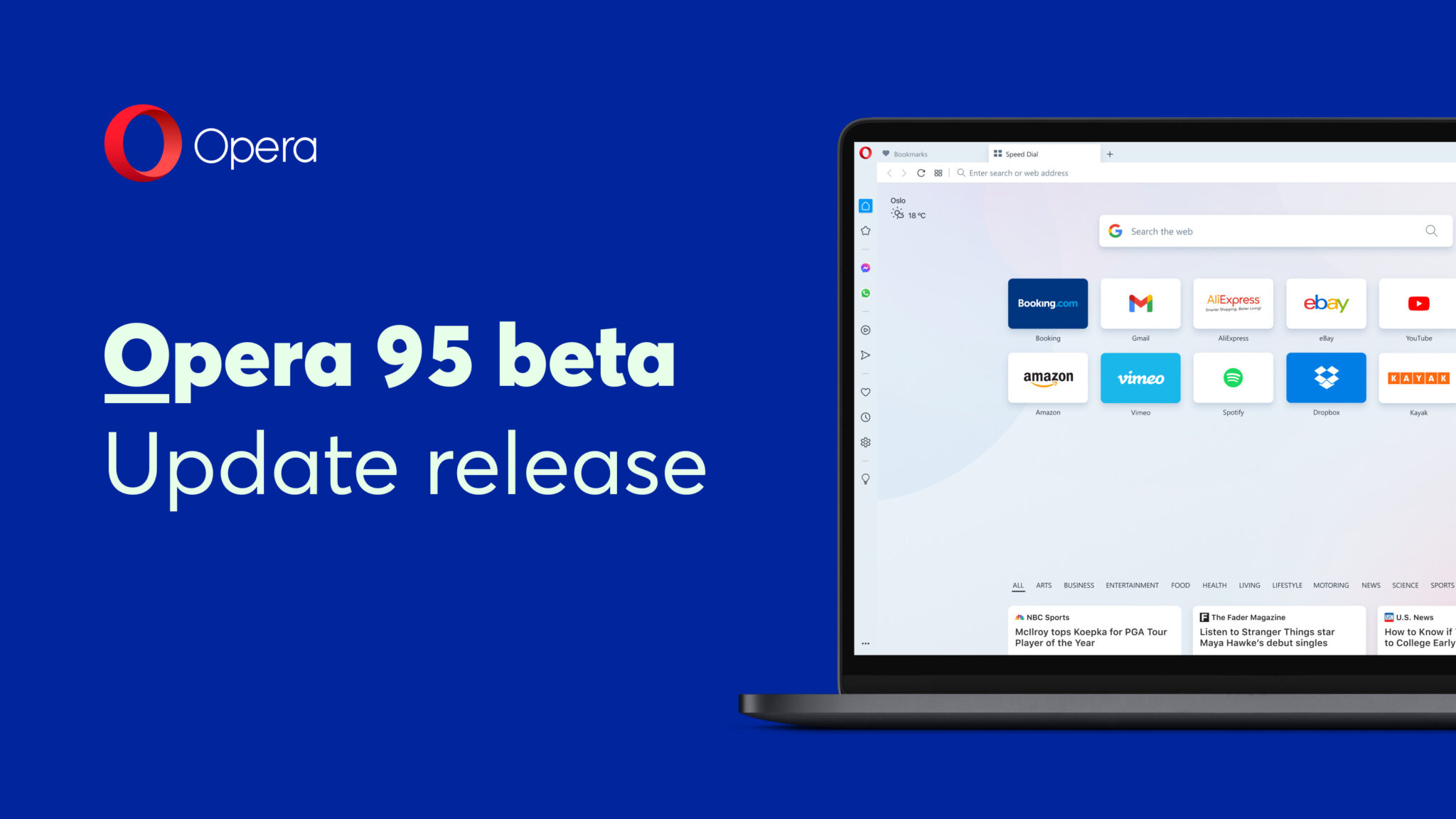Opera 95.0.4635.12 beta update - Blog | Opera Desktop
