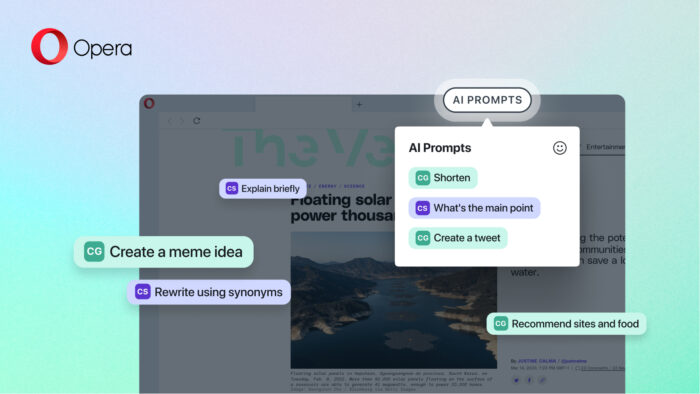 How to enhance your browsing with AI Prompts in Opera - Blog | Opera ...