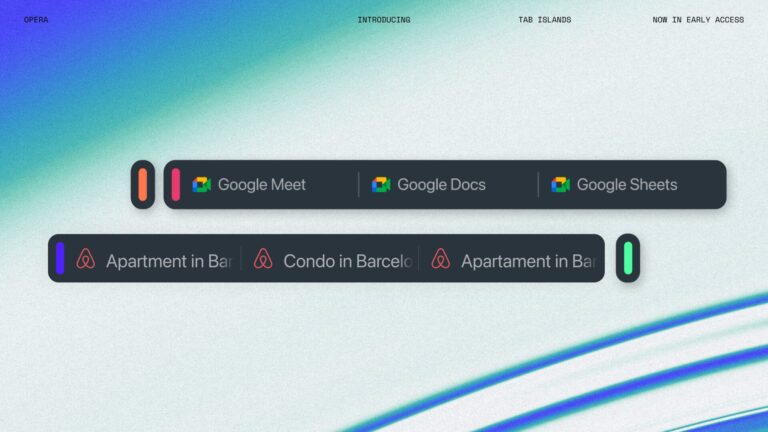 How to use Tab Islands in Opera One Browser - Blog | Opera Desktop