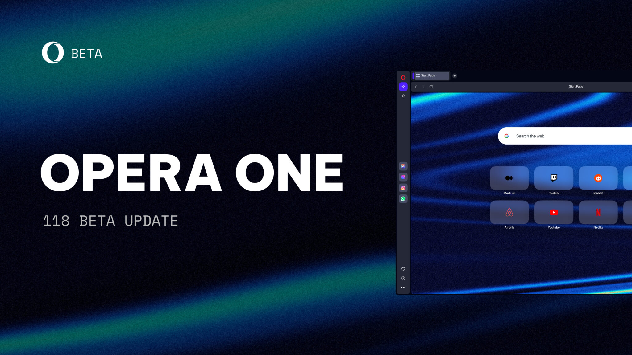 Opera One (101.0.4822.0) developer - Blog | Opera Desktop