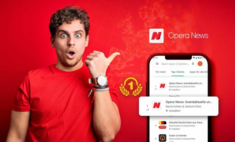 Opera News ist jetzt die meist heruntergeladene und eine der ...