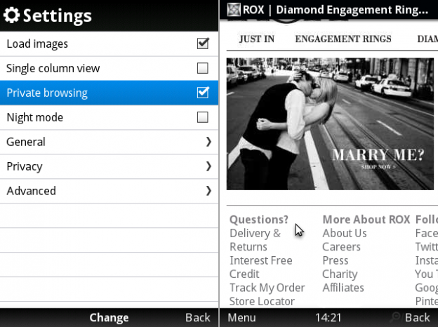 New Opera Mini for Java and BlackBerry