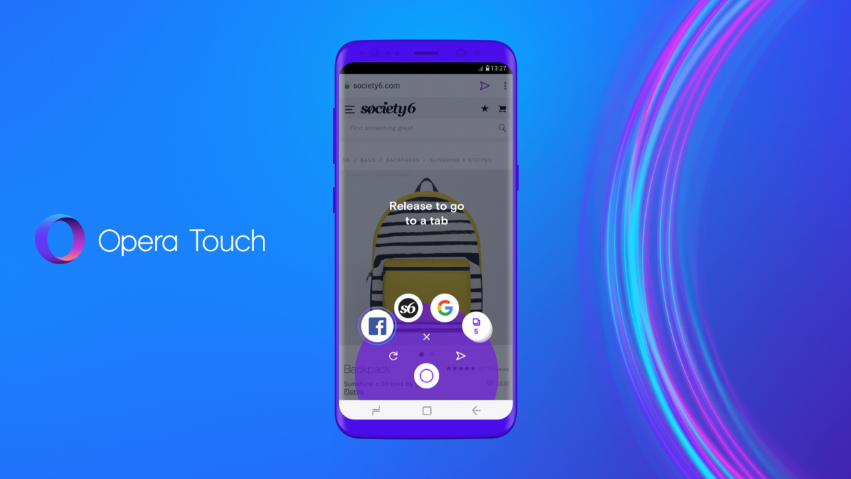 Opera introduces Opera Touch, a cool new mobile browser