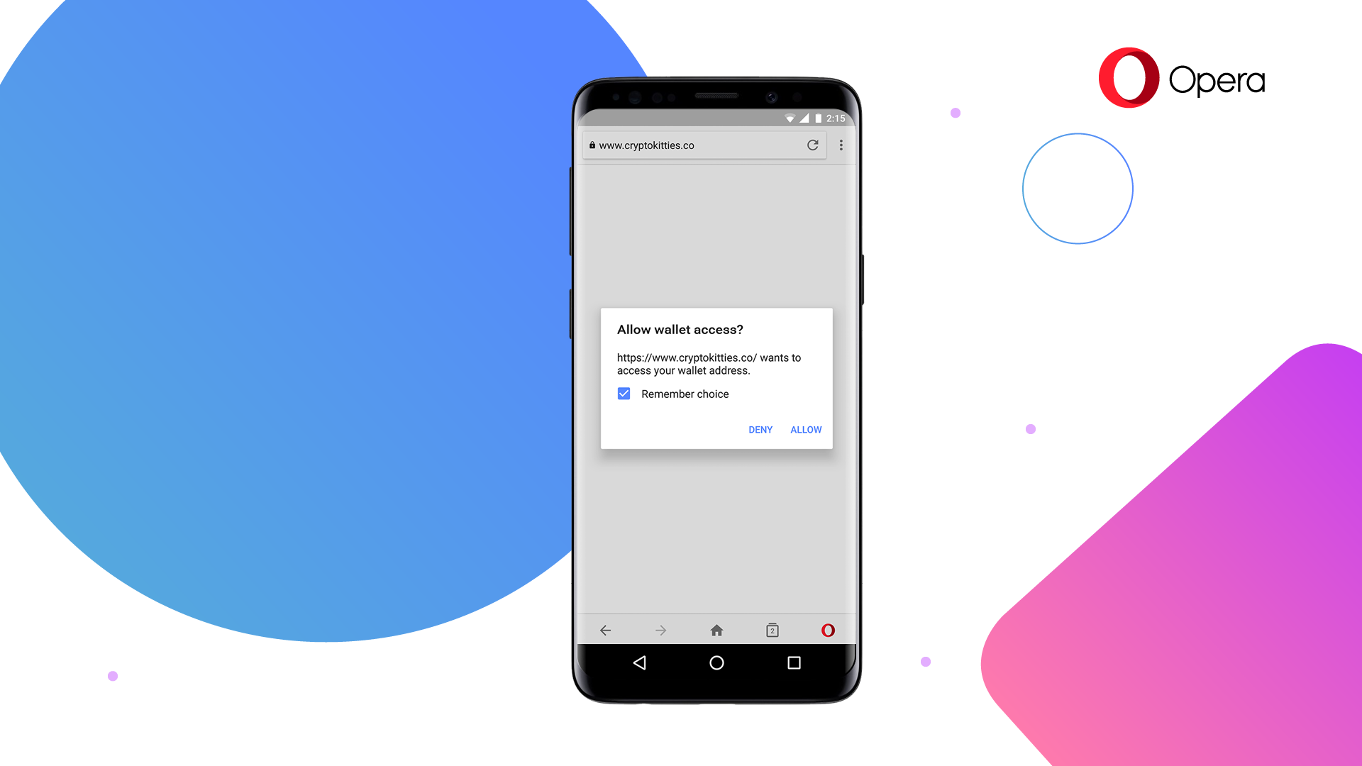 Opera becomes first major browser with built-in Crypto Wallet