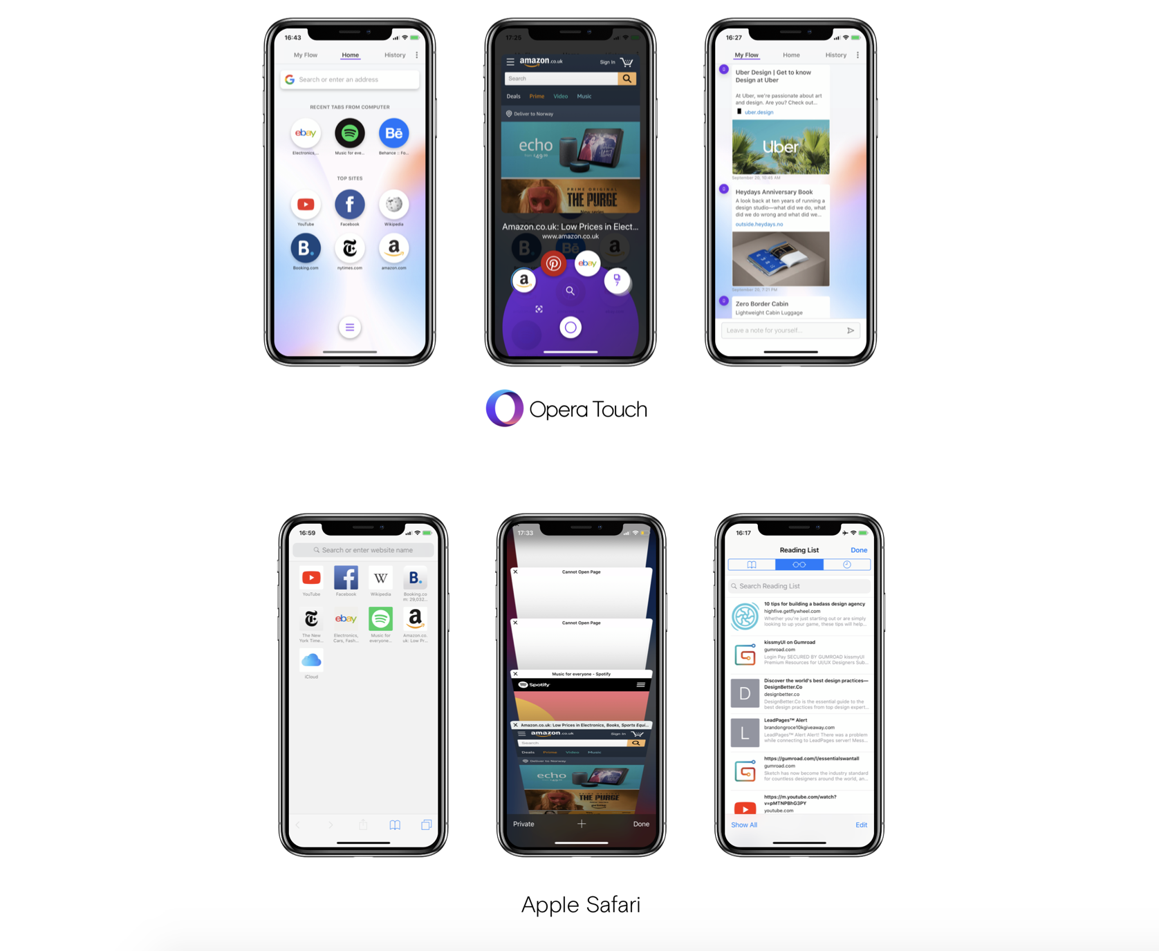 Opera introduces Opera Touch and challenges Safari on iPhone