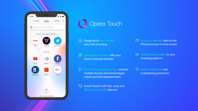 Opera introduces Opera Touch and challenges Safari on iPhone
