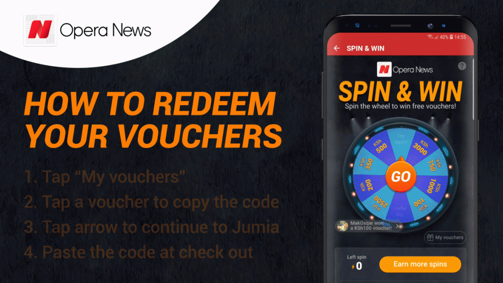 Redeem your vouchers with Opera News and Jumia and get your favorite ...
