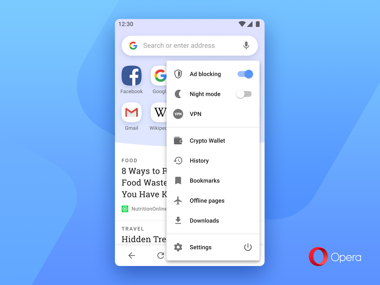 Opera for Android 54 has a new look with a splash of color and Bitcoin ...