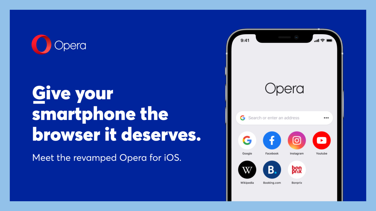 Opera Touch on iOS becomes Opera Browser - Blog | Opera Mobile