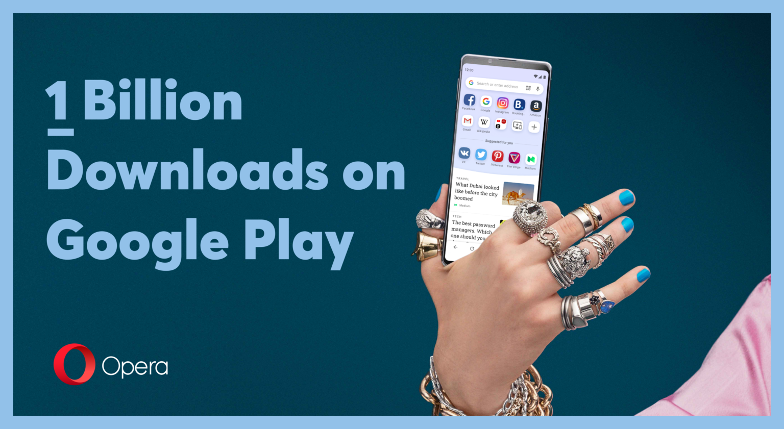 A billion thanks for a billion downloads! - Blog | Opera Mobile