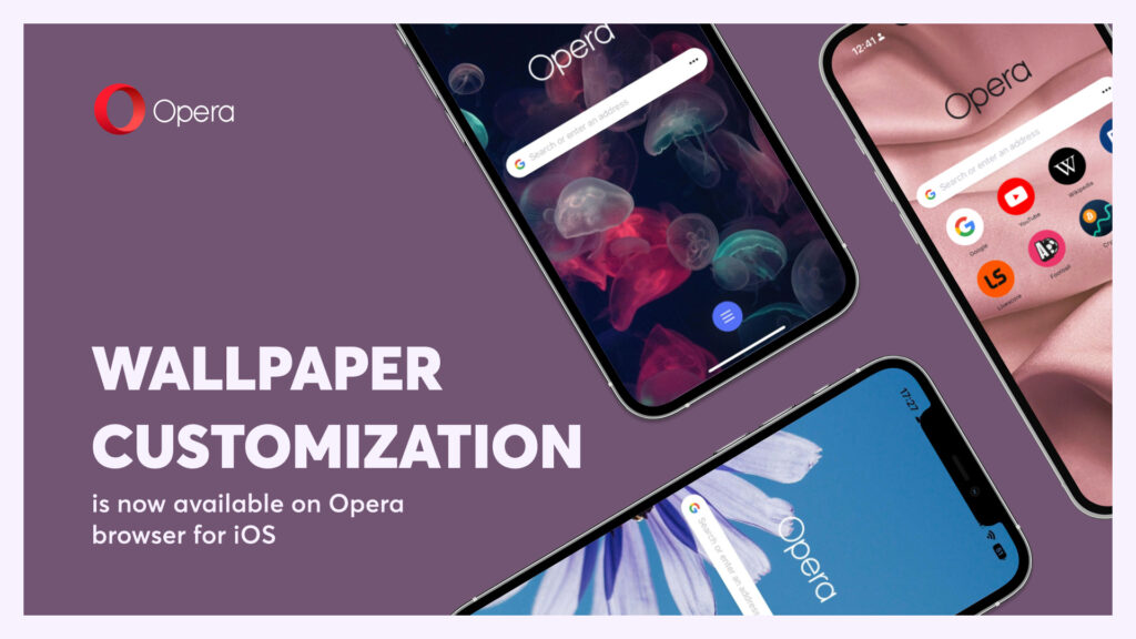 Personalize your iOS experience with Opera's new custom wallpaper ...