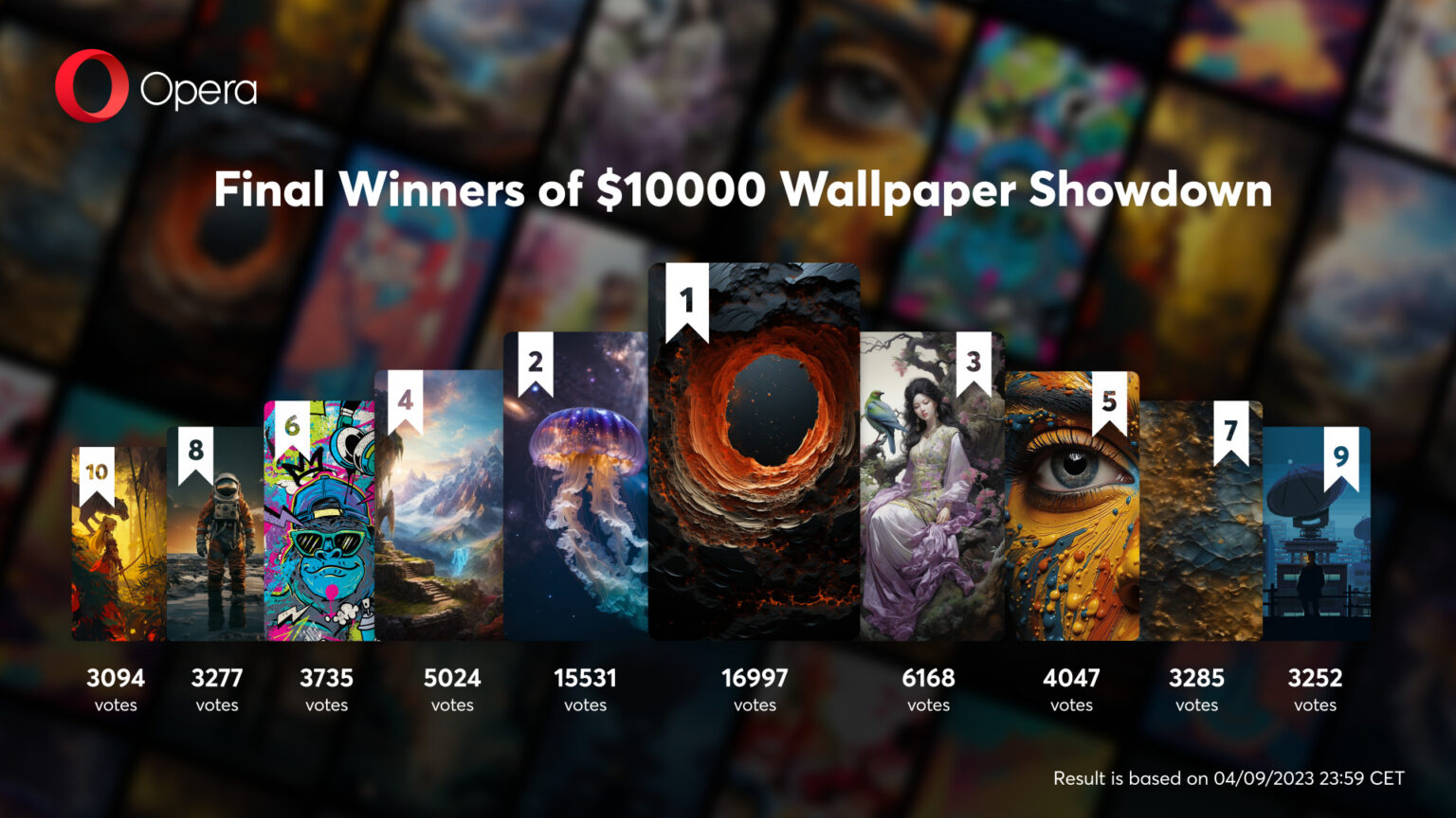 Opera announces the winners of the Wallpaper Showdown - Blog | Opera Mobile