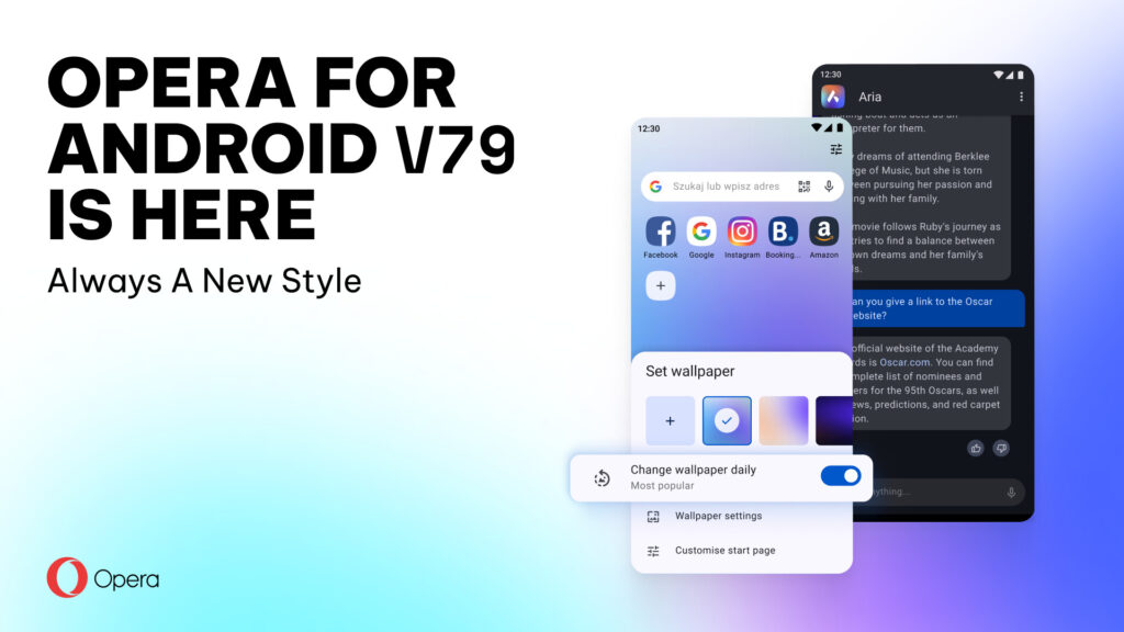 Personalize Your Browsing with Dynamic Wallpapers in Opera for Android ...