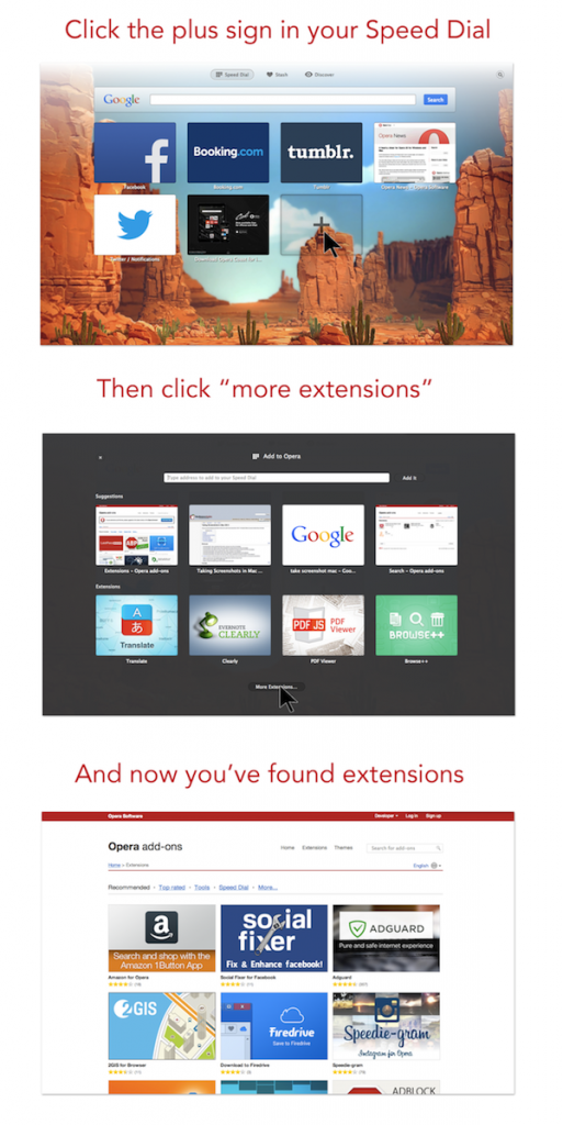 How to get extensions for Opera browser for desktop - Blog | Opera News
