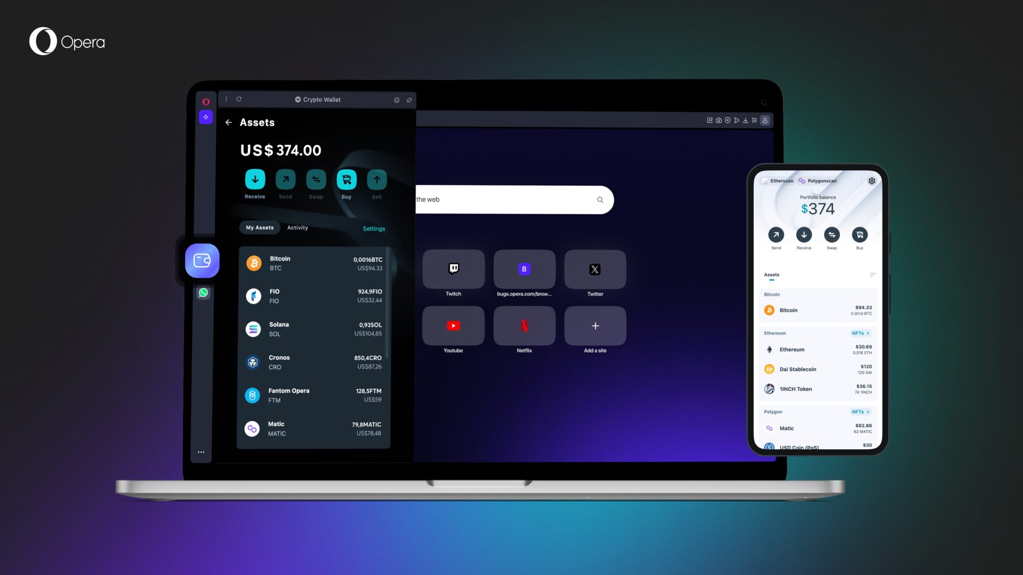 Opera adds Crypto Browser features to its flagship desktop and mobile ...