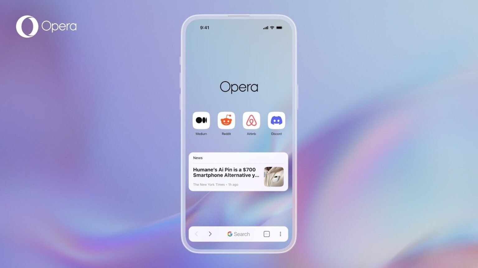 Opera One for iOS wins the MUSE Design Award 2024 - Blog | Opera News