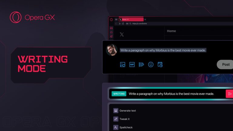 Opera GX gets new Aria AI features - Blog | Opera News