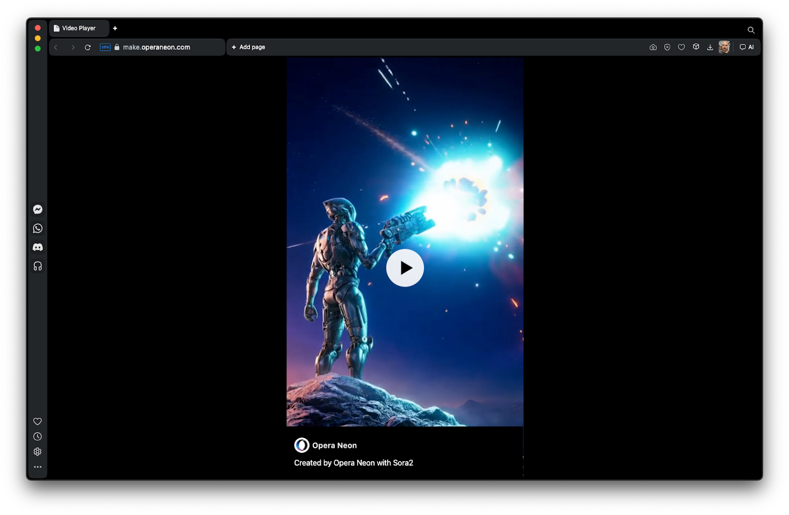 Opera Neon now lets you make videos with Sora 2 - Blog | Opera News