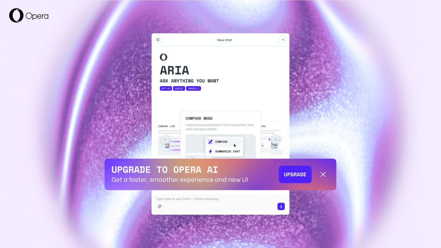 How to upgrade to Opera AI in your browser - Blog | Opera News