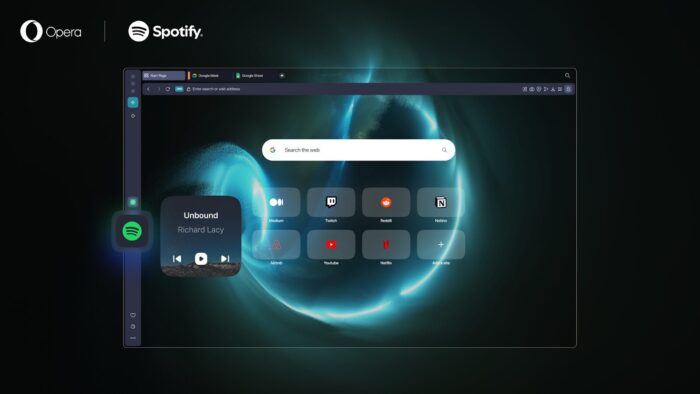 Your browser now grooves to your tunes with Opera and Spotify’s new ...